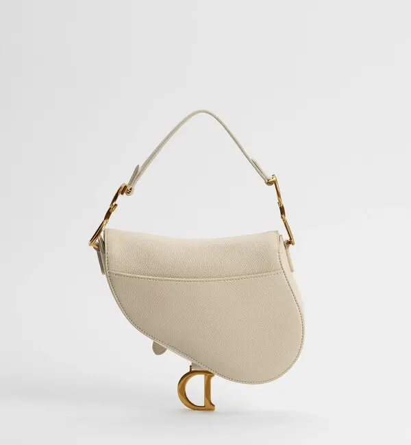 Dior Small Saddle Bag - Nude