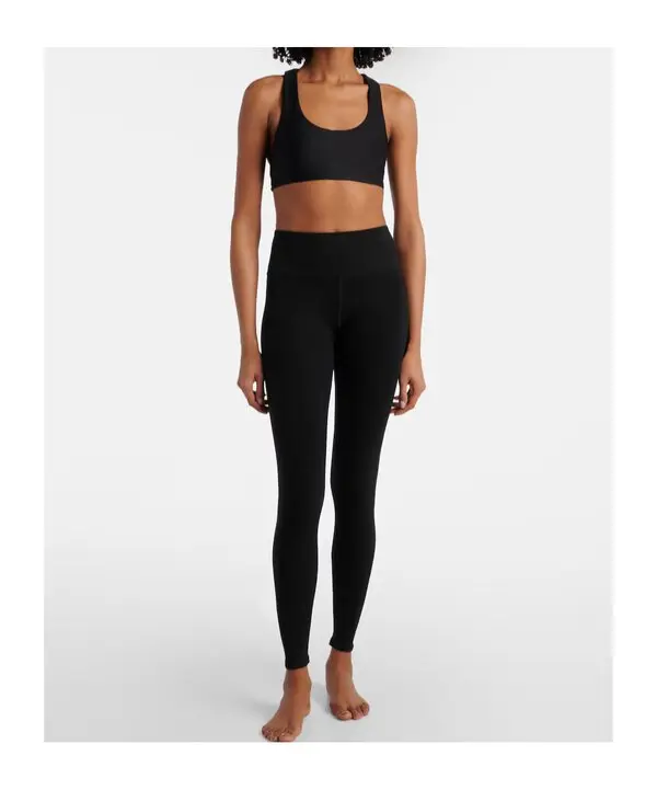 Alo Yoga Ribbed Elastic Leggings