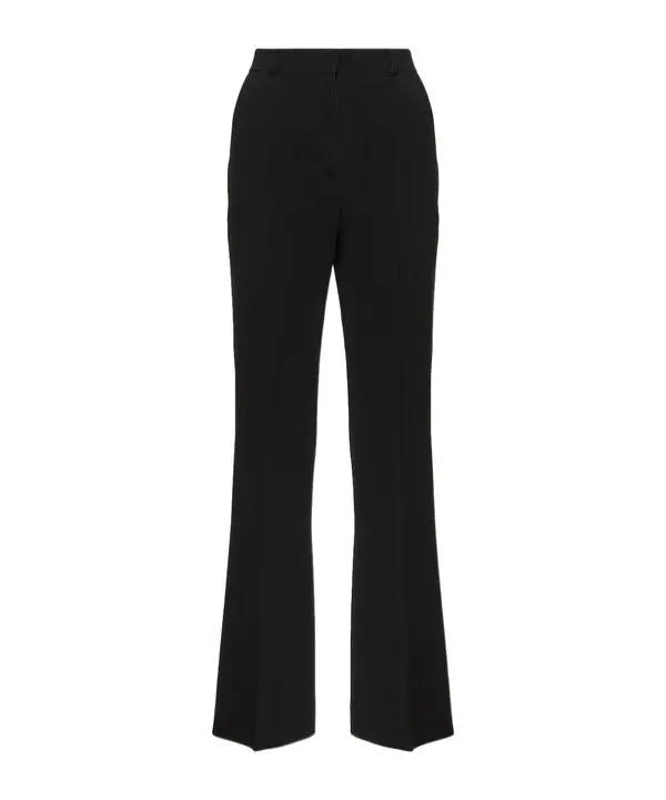 TOTEME Flared Tailored Trousers - Black