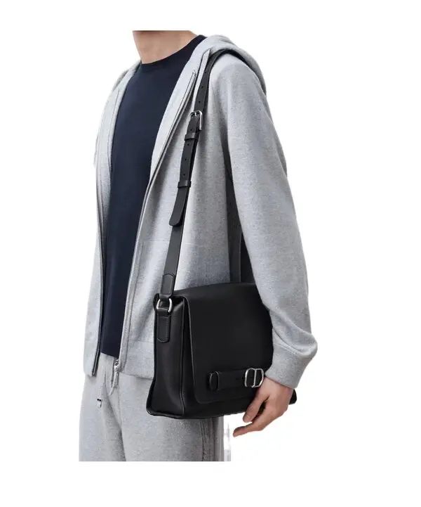 Dior Normandie Messenger Bag - Black