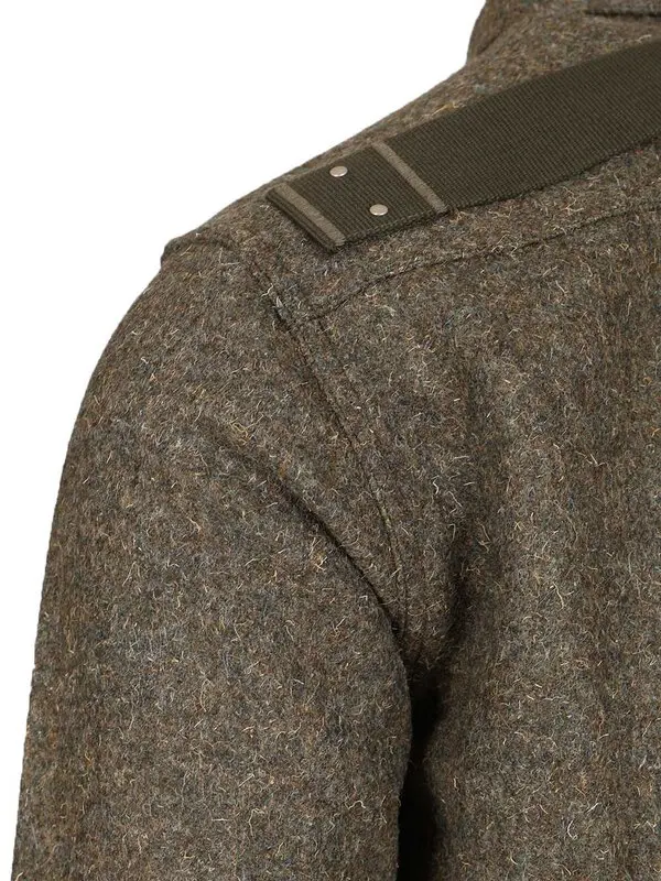 Rick Owens Long-sleeved Button-up Outershirt