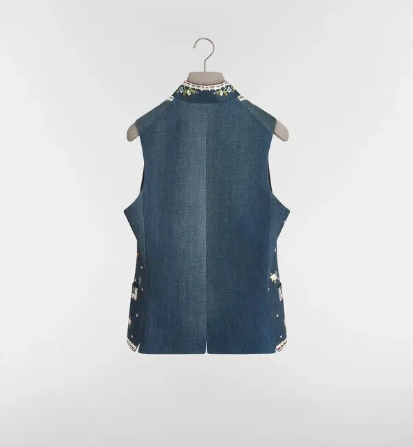 Dior Embroidered Floral Vest