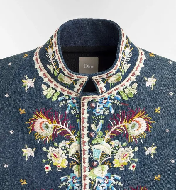 Dior Embroidered Floral Vest