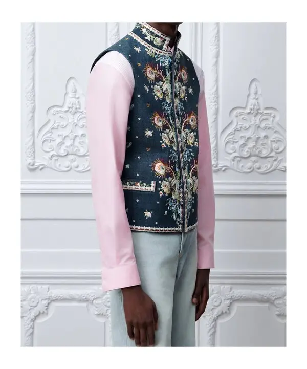 Dior Embroidered Floral Vest