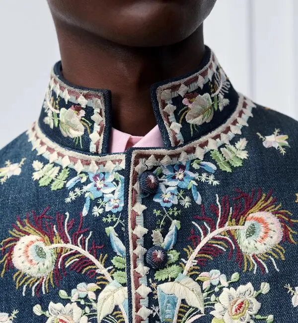 Dior Embroidered Floral Vest