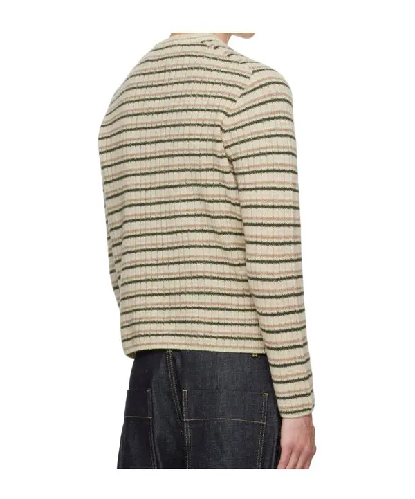 Auralee Crew Neck Long Sleeve Sweater