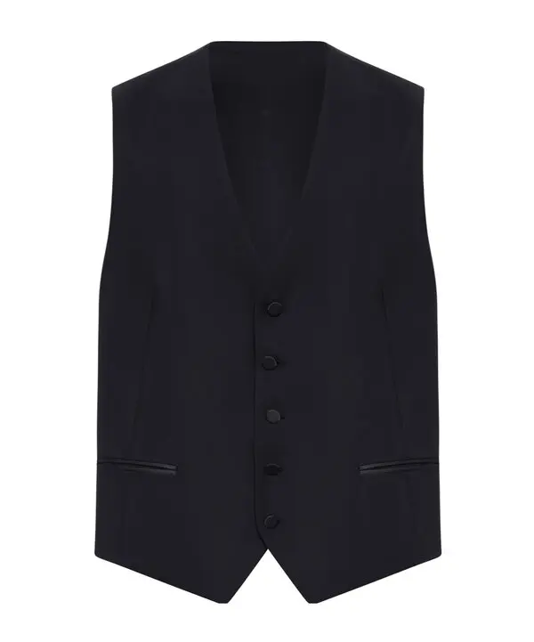 Tagliatore Long-sleeve Suit Set - Black