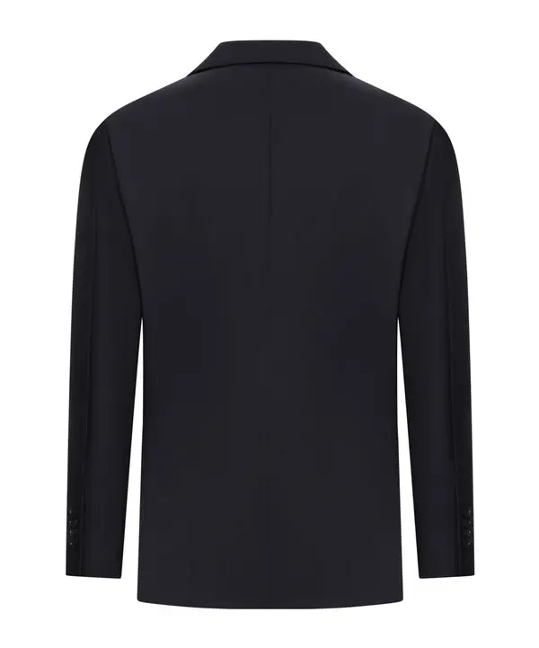 Tagliatore Logo-detail Button Suit - Black