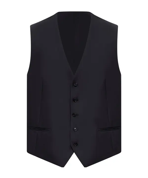 Tagliatore Logo-detail Button Suit - Black