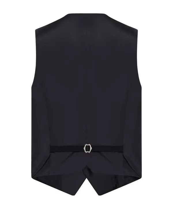 Tagliatore Logo-detail Button Suit - Black