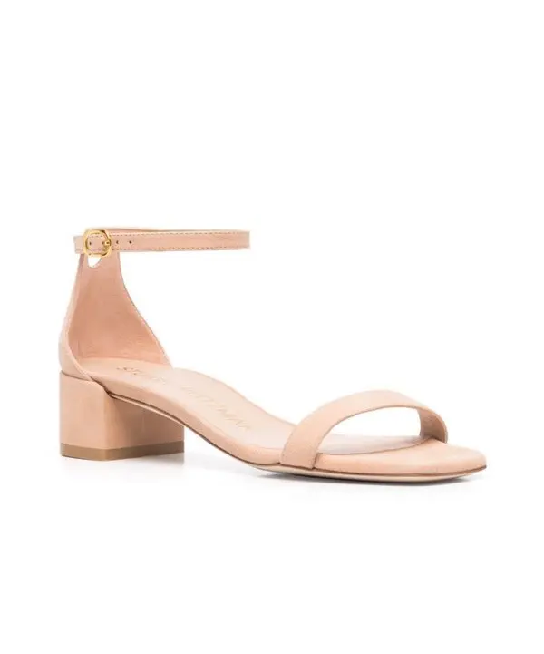 STUART WEITZMAN Peep-toe Patent Leather Booties