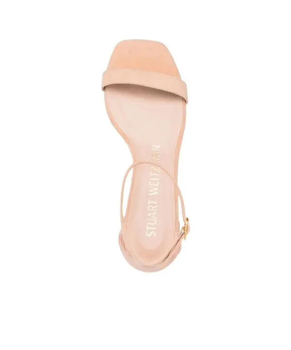 STUART WEITZMAN Peep-toe Patent Leather Booties