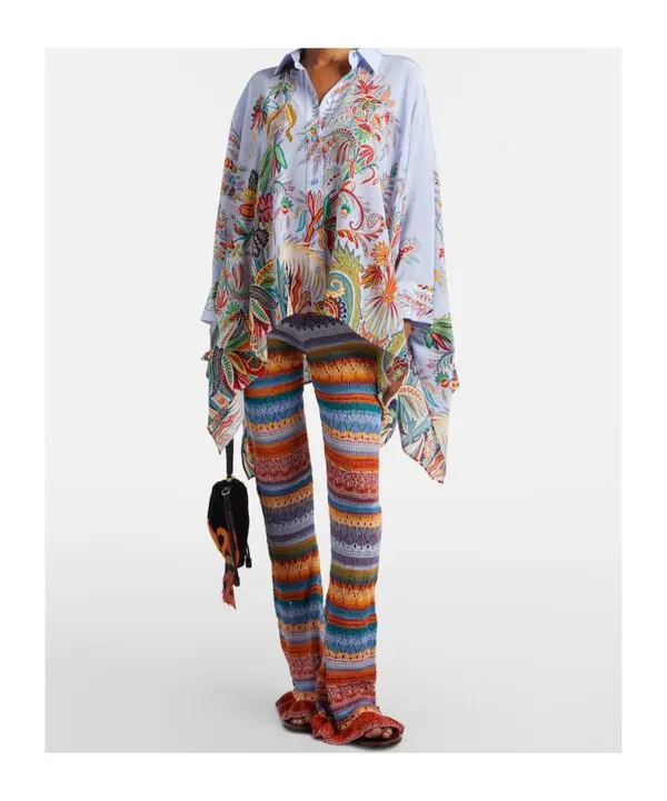 Etro Floral Silk Blouse