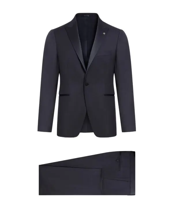 Tagliatore Three-piece Suit - Black