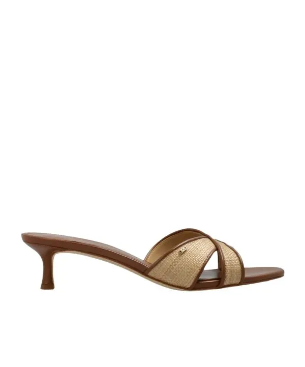 Michael Kors Cassidy Heeled Mules - Beige