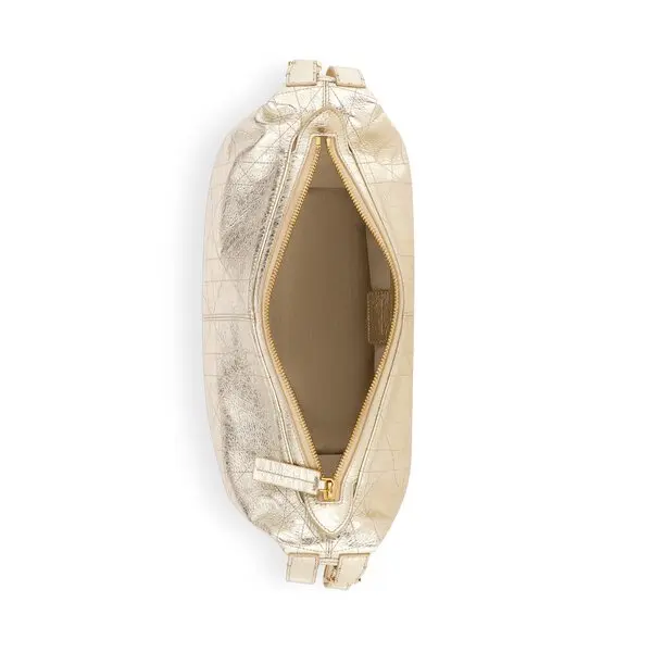 Dior Medium D-journey Bag In Crinkled Calfskin