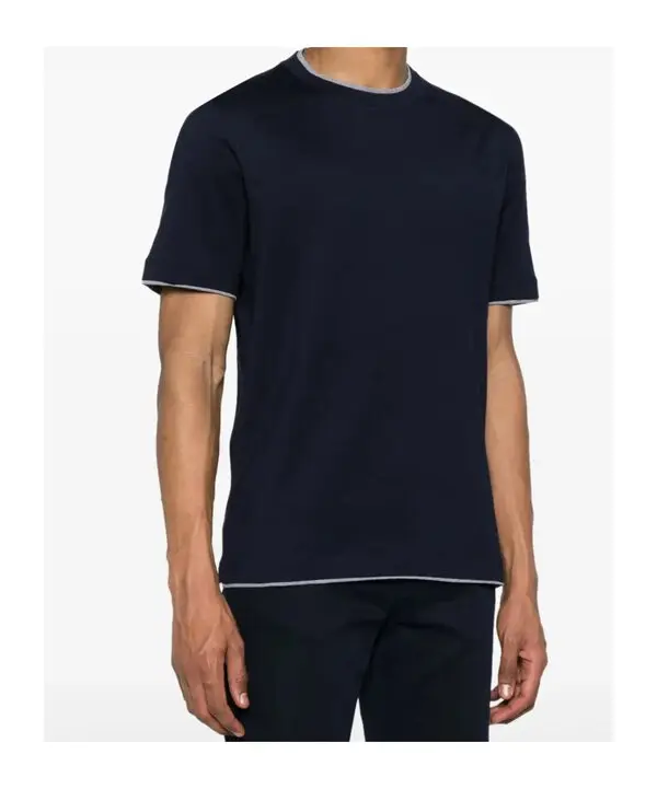 Brunello Cucinelli Short-sleesleeved T-shirt - Black