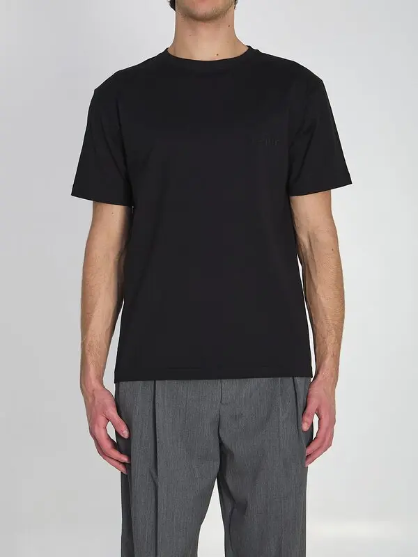 Dior Logo Embroidered Short-sleeved T-shirt
