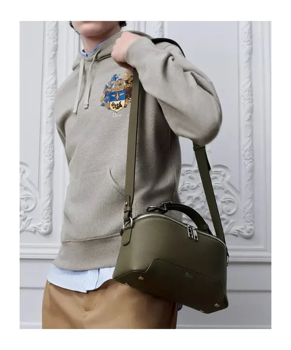 Dior Archie Zipped Bag With Strap