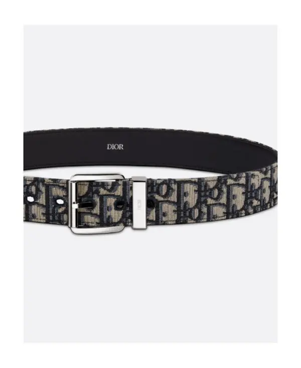 Dior Jacquard Buckled Belt