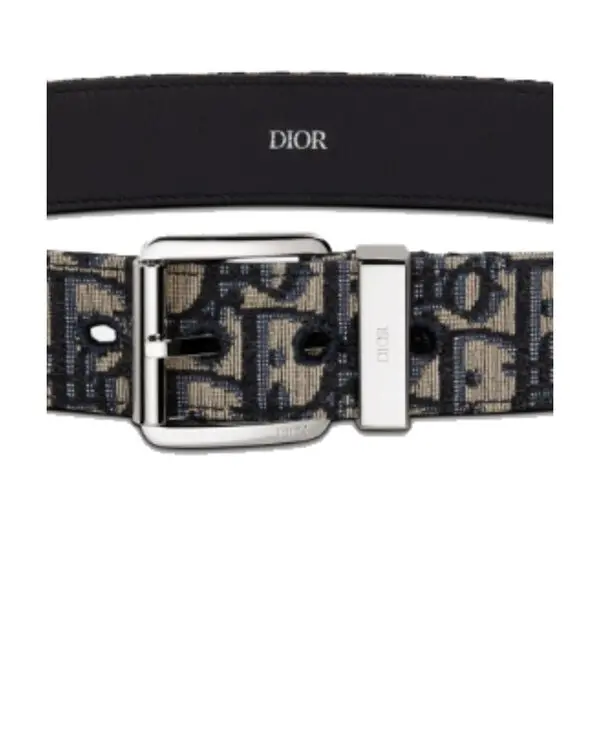 Dior Jacquard Buckled Belt