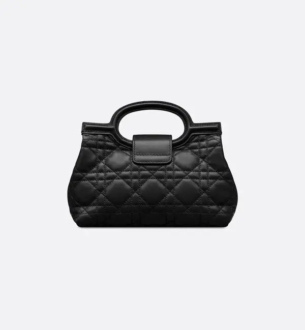 Dior Jolie Top Handle Mini Bag - Black