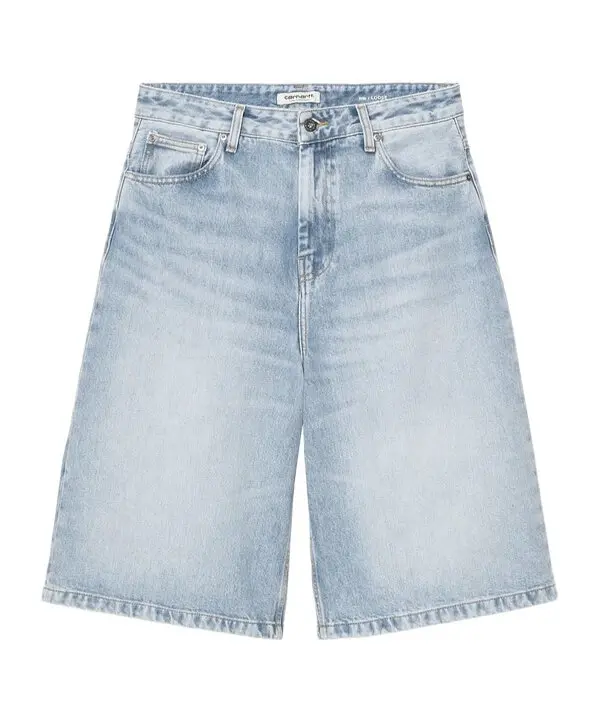 Carhartt Work In Progress Belmont Long Denim Shorts - Gray