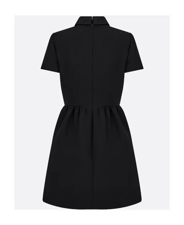 Dior Fitted Dress With Cd Buttons