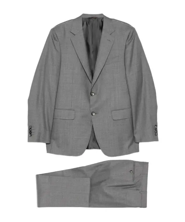 Canali Single Breasted Suit - Gray