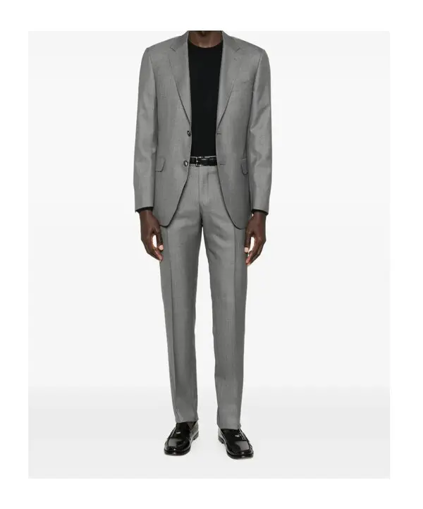 Canali Single Breasted Suit - Gray