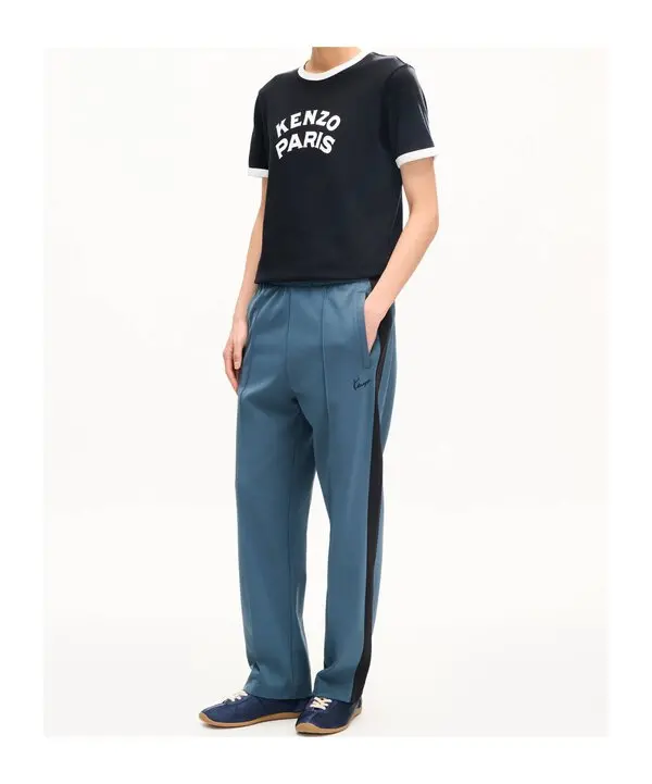 Kenzo Emblem' Slim T-shirt In Cotton
