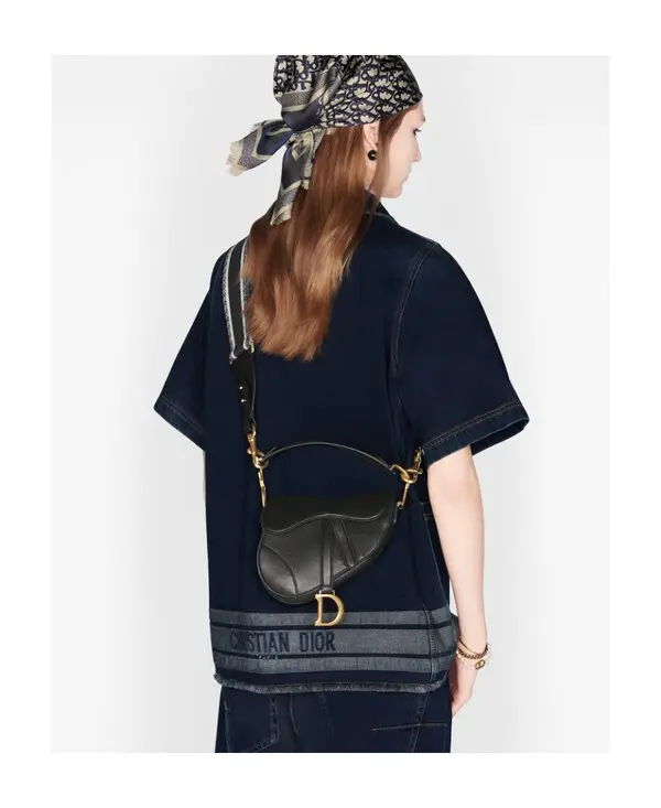 Dior Saddle Bag With Strap