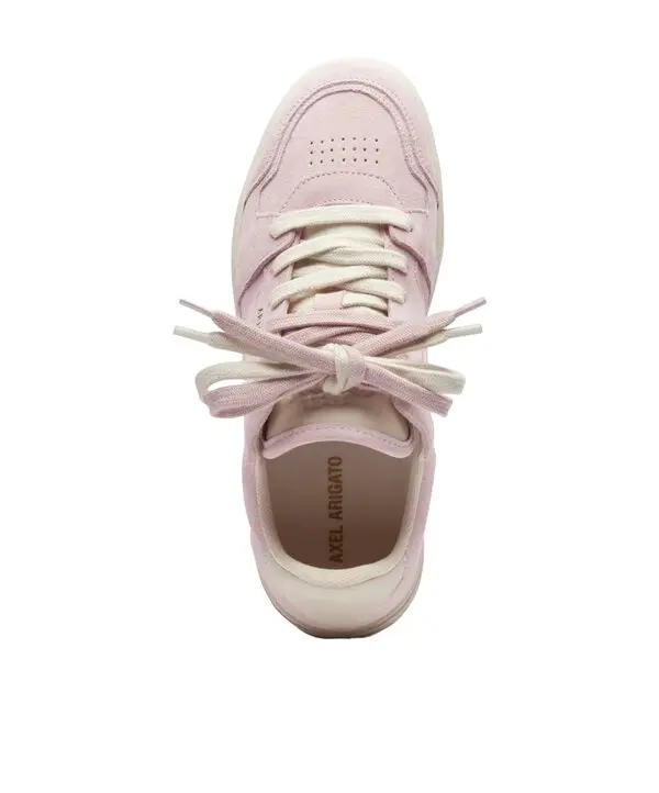 Axel Arigato Low Top Sneakers With Bubble Embossed Logo - Light Pink
