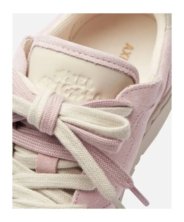 Axel Arigato Low Top Sneakers With Bubble Embossed Logo - Light Pink