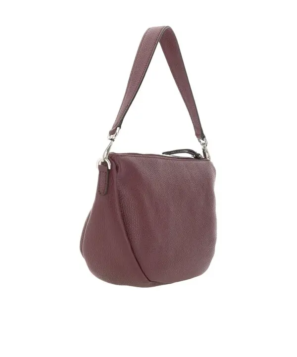 GIANNI CHIARINI Cleo Shoulder Bag - Wine Red