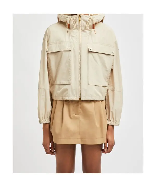 Moncler Sauvan Zip-up Hooded Parka