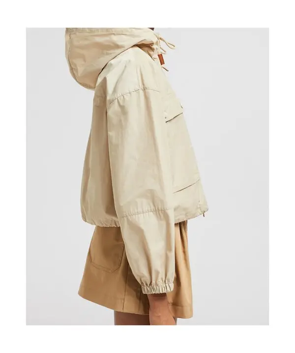 Moncler Sauvan Zip-up Hooded Parka