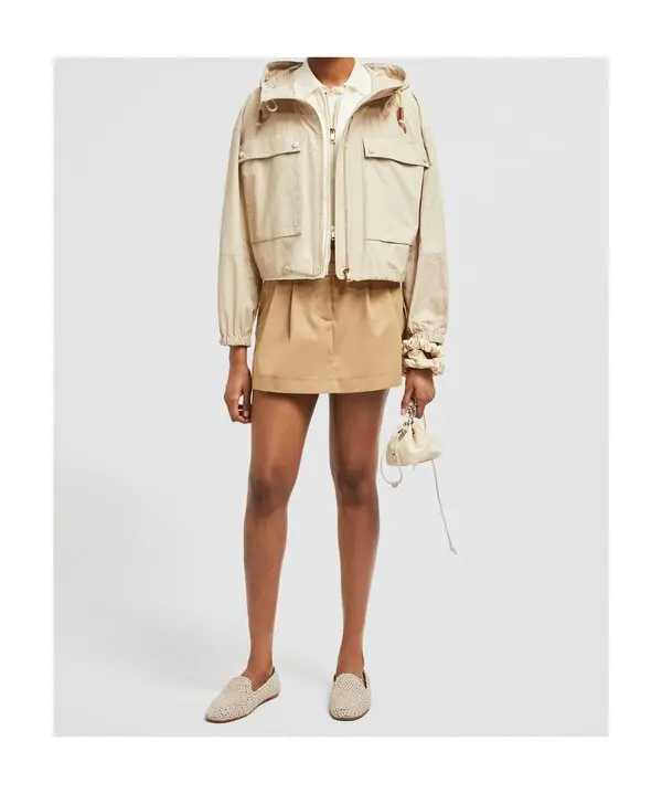 Moncler Sauvan Zip-up Hooded Parka