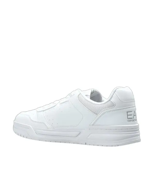 EA7 Round Toe Lace Up Sneakers