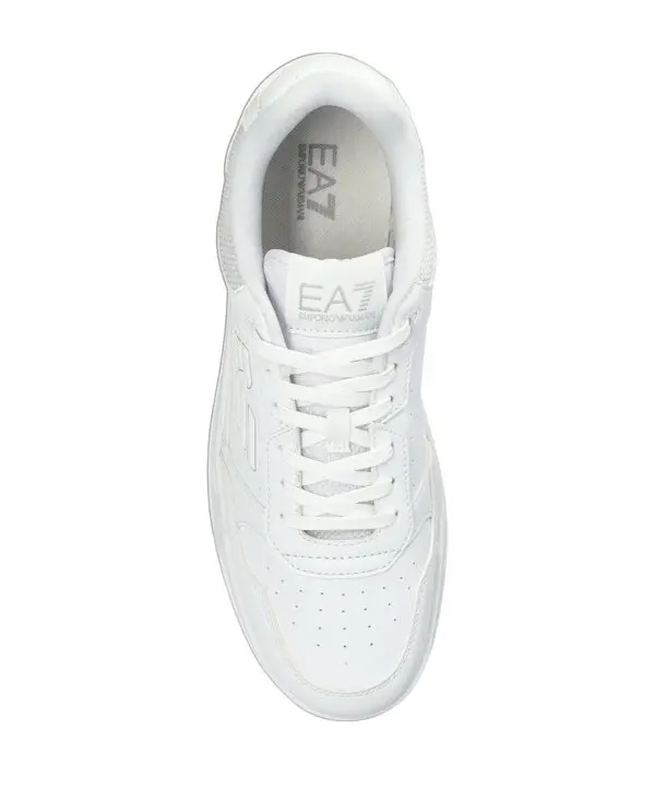 EA7 Round Toe Lace Up Sneakers