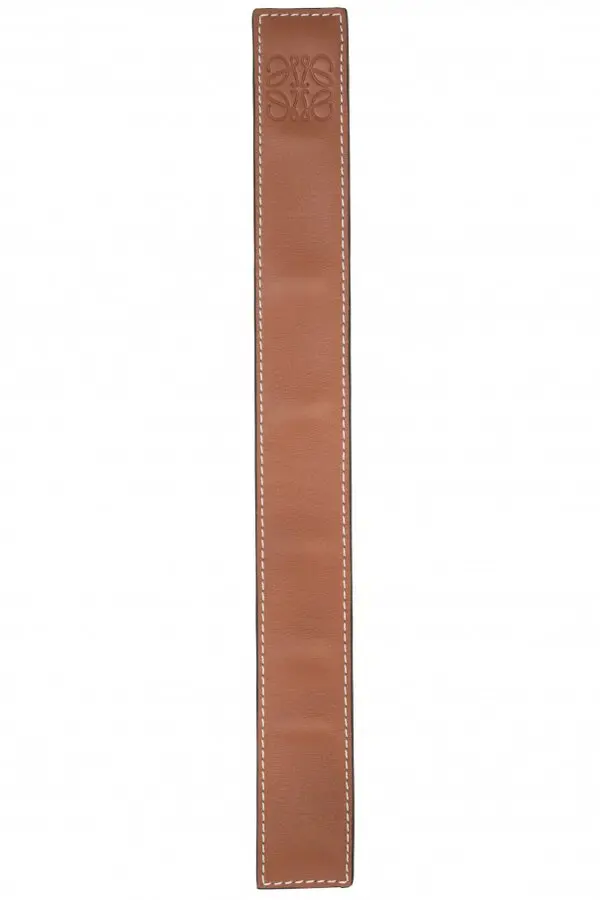 Loewe Small Slap Anagram Embossed Leather Bracelet