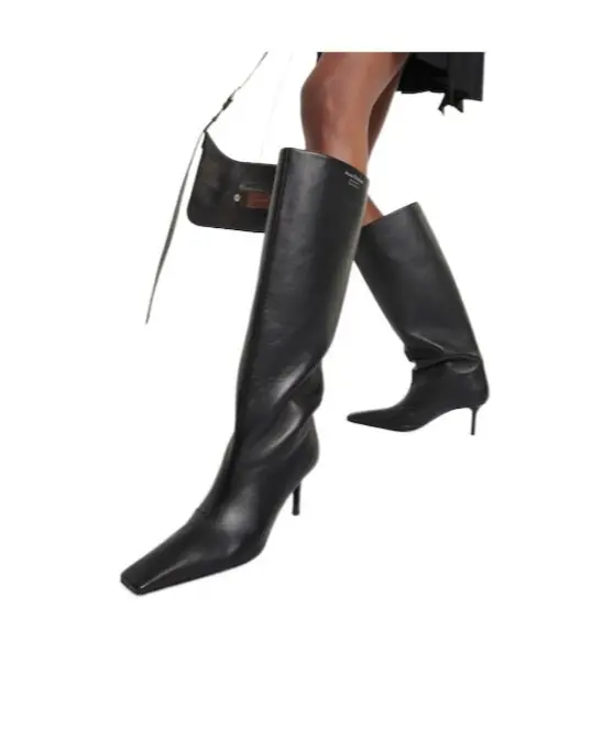 Acne Studios Square-toe Knee-high Boots
