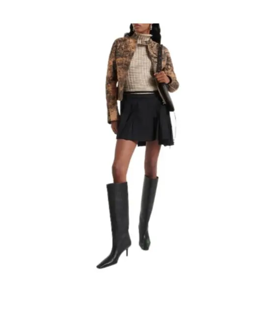 Acne Studios Square-toe Knee-high Boots