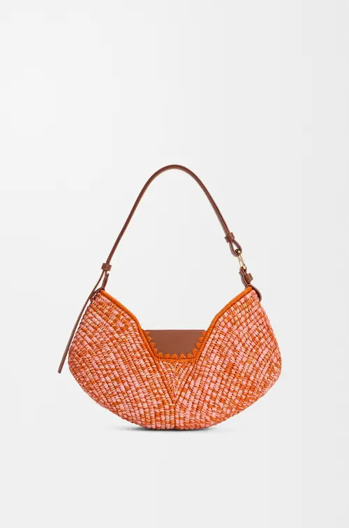 Loewe Medium Swing Shoulder Bag - Bright Orange/pink