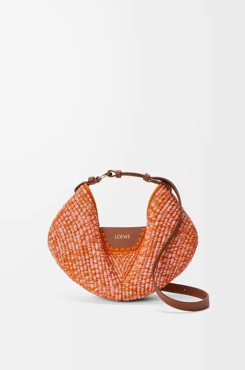 Loewe Medium Swing Shoulder Bag - Bright Orange/pink