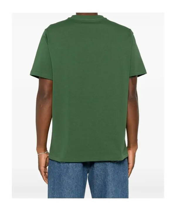 A.p.c. Rue Madame Logo-print Crew-neck T-shirt - Green