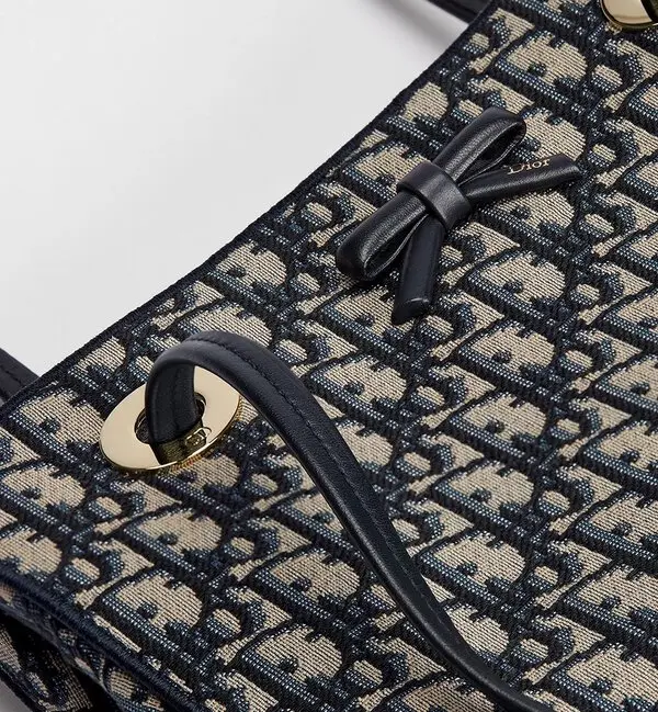 Dior Shopping Bag With Bow Detail