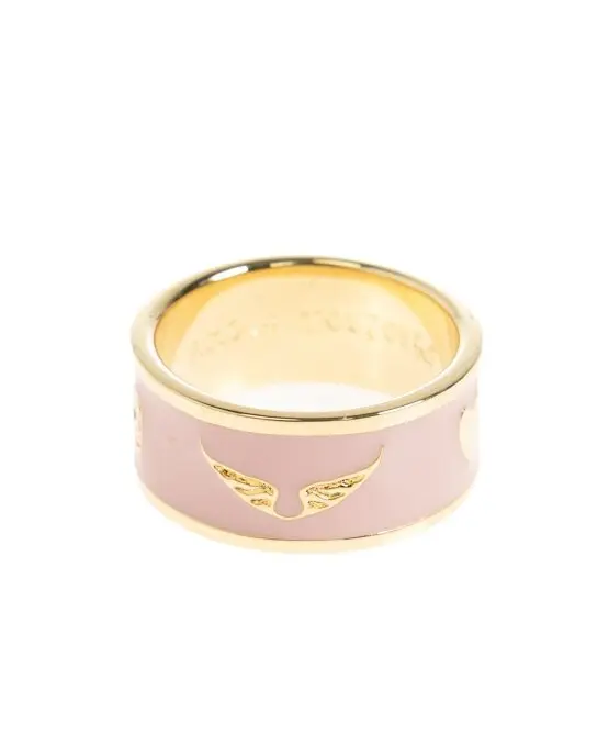 Zadig&Voltaire Logo Ring - Pink