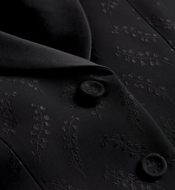 Dior Fitted Jacket With Shawl Collar