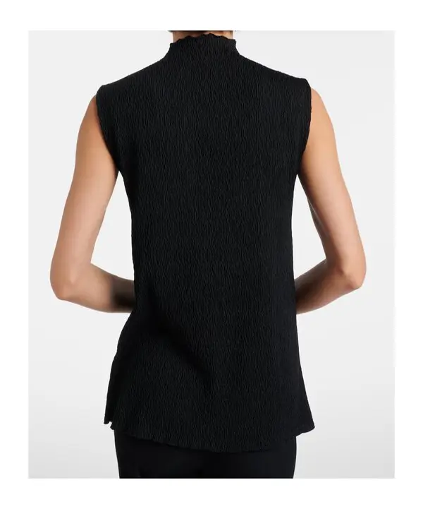 THE ROW Sleeveless Knit Top With High Neck